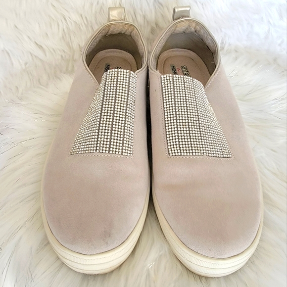 Skechers | Shoes | Skechers Aircooled Memory Foam Flat Shoes With ...